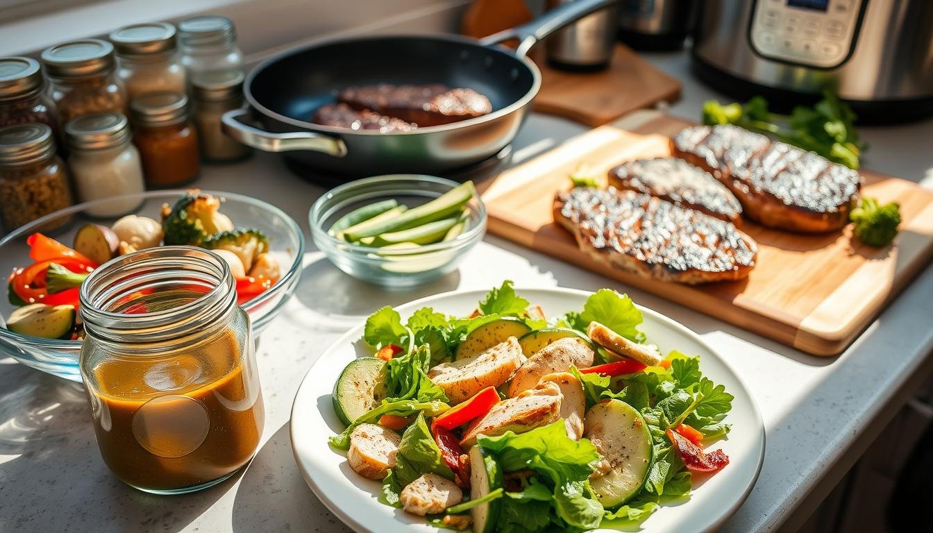 5-Minute Low-Carb Dinners for Busy Nights - eat move healthy